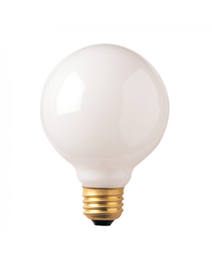 Bulbrite 340040 | 40G30WH 40 Watt Incandescent G30 Globe, Medium Base ...