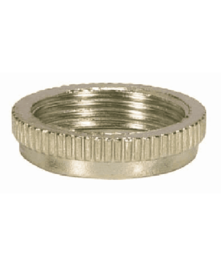 Satco 80/1486 Chrome Finish Ring For Threaded Candelabra Sockets