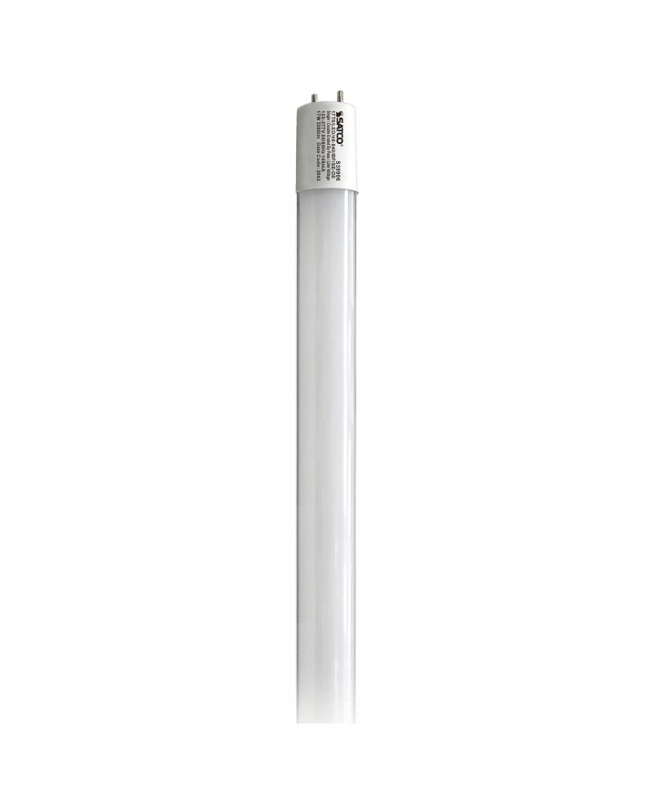 Satco S39906 17W T8 LED Bulb 4Ft 4000K Medium Bi Pin 2200LM 120-277V