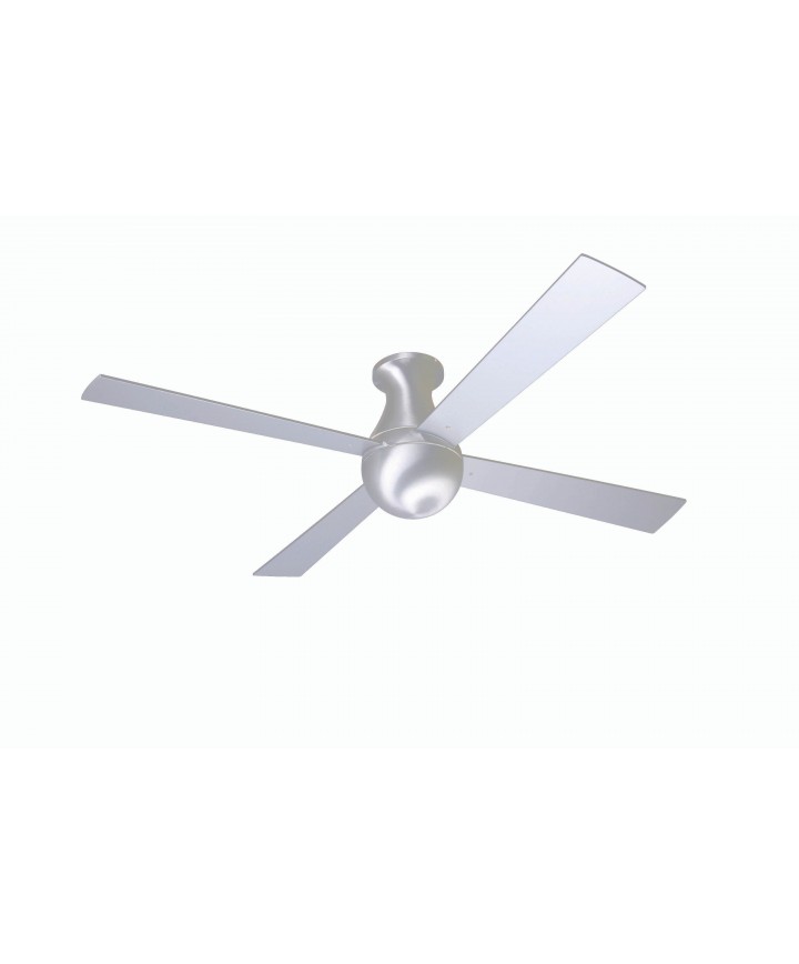 Modern Fan Company BAL-HUG-BA-52-MP-NL-001 Ball Hugger Brushed Aluminum ...
