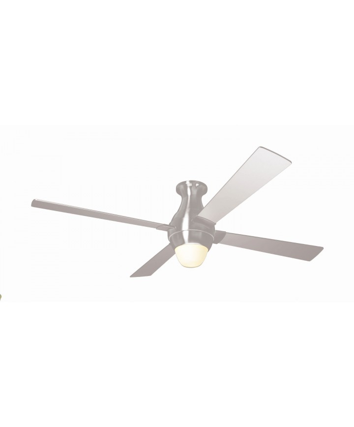 Modern Fan Company GUS-HUG-BN-56-WH-170-002 Gusto Hugger Bright Nickel ...