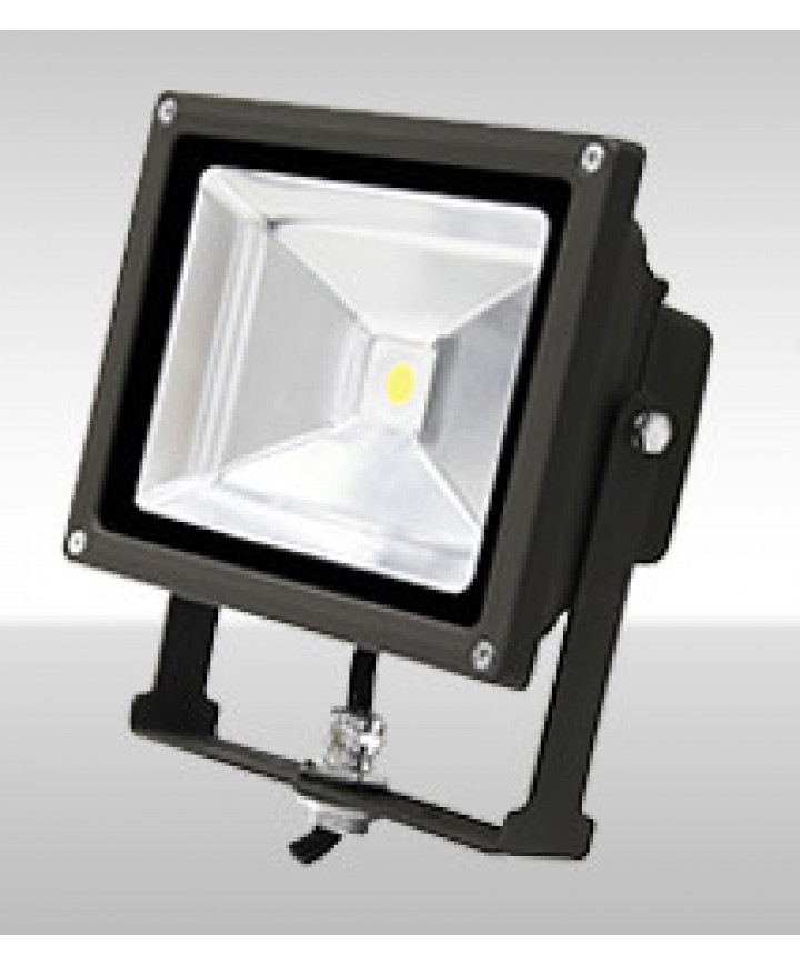 MaxLite 77089 FLS20U50B Maxlite 20-Watt LED Small Yoke Wide Flood Light ...