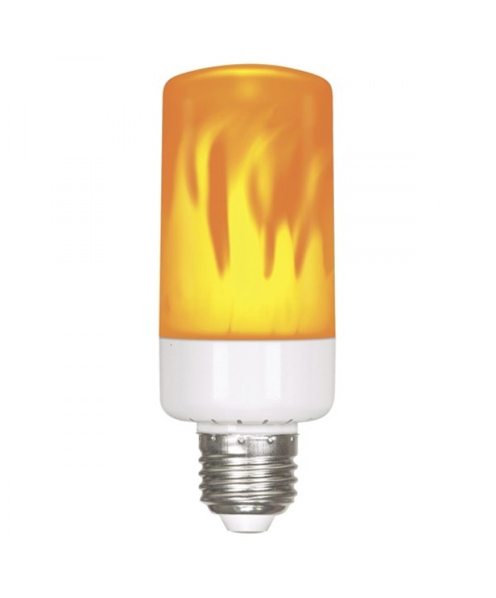 Satco S9806 5W/LED/FLAME BULB/120V 5 Watt LED Flame Bulb