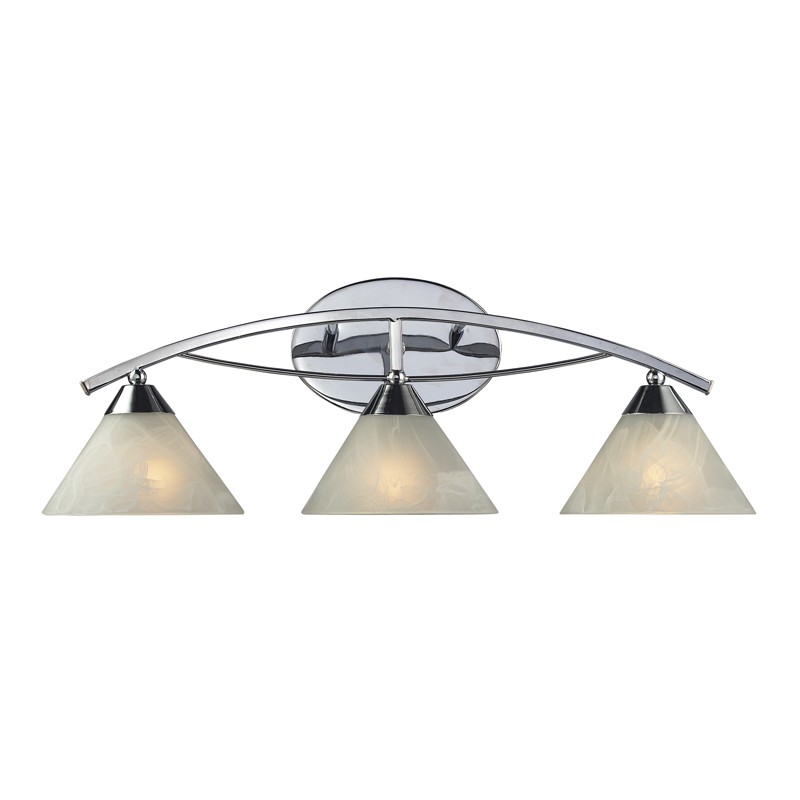 ELK Lighting 17023/3 Elysburg 3 Light Vanity in Polished Chrome
