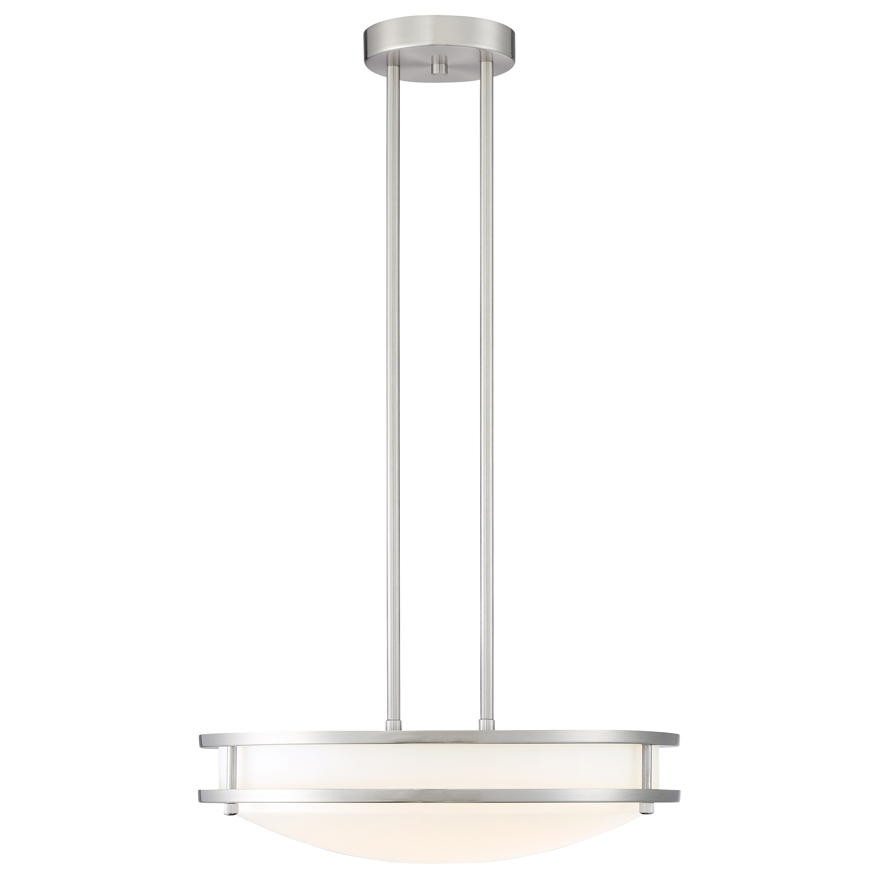 Access Lighting 20469LEDD-BS/ACR Solero Dimmable LED Semi-Flush or