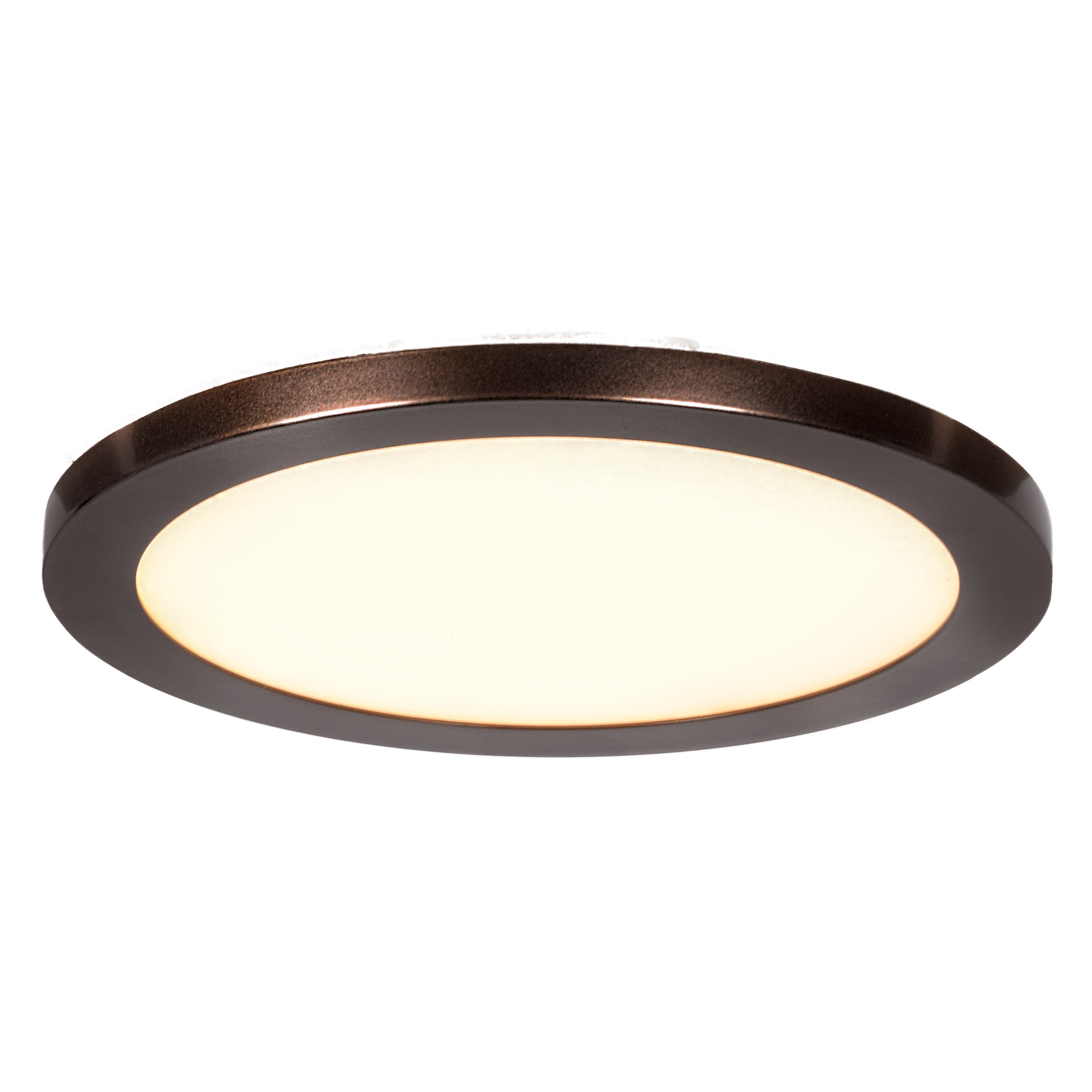 Access Lighting 20812LEDD-BRZ/ACR Disc (l) LED Round Flush Mount