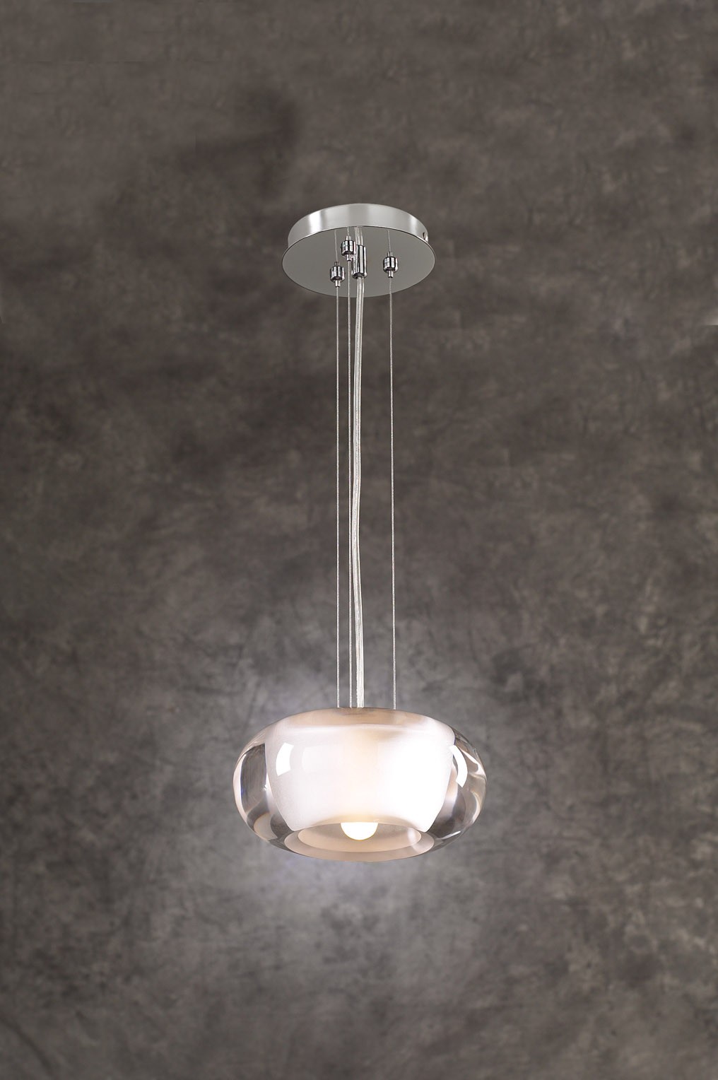 PLC Lighting 256 SN 1 Light Mini Pendant Castille Collection