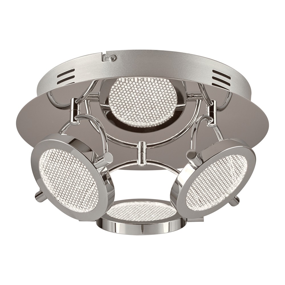 PLC Lighting 40006PC Ariella Led 3-Lite Ceiling