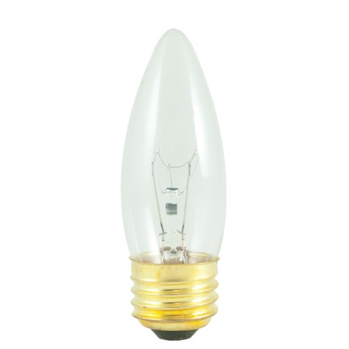 Bulbrite 405040 | 40ETC/3 40 Watt Incandescent B10 Torpedo Chandelier ...