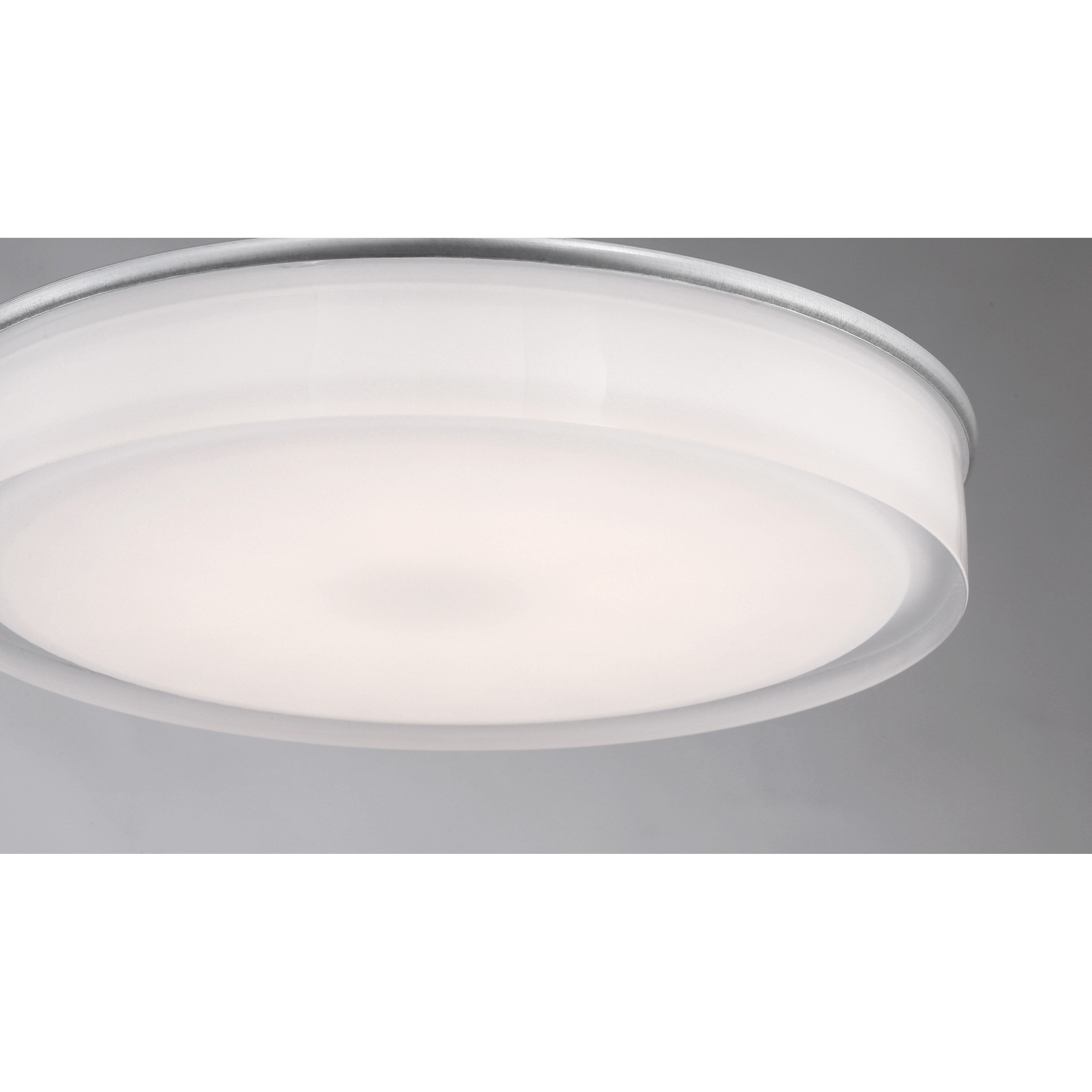 Access Lighting 50039LEDD-FST/CLR Illumi Dimmable LED Glass Flush