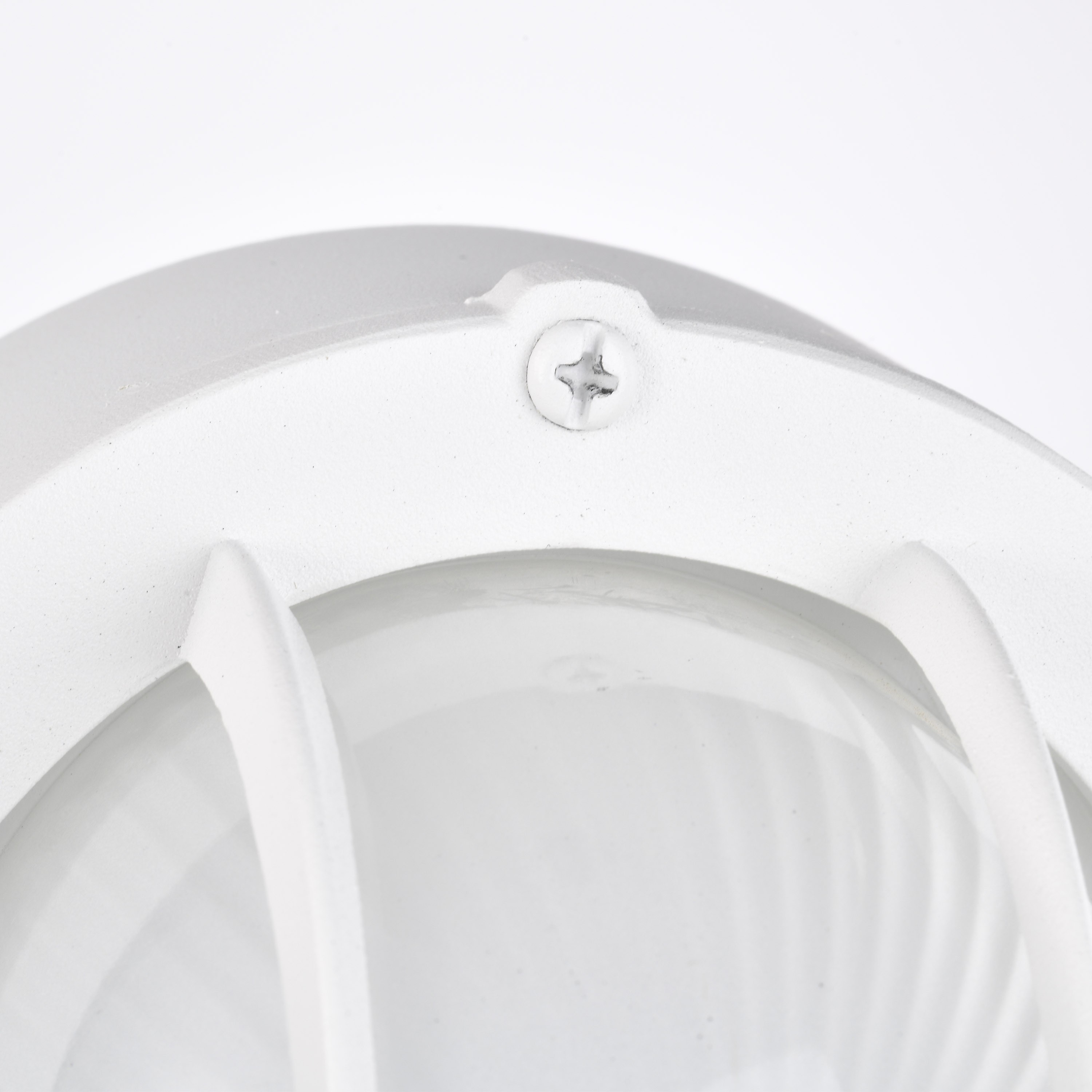 Nuvo Lighting 62/1388 LED Small Oval Bulk Head Fixture White Finish