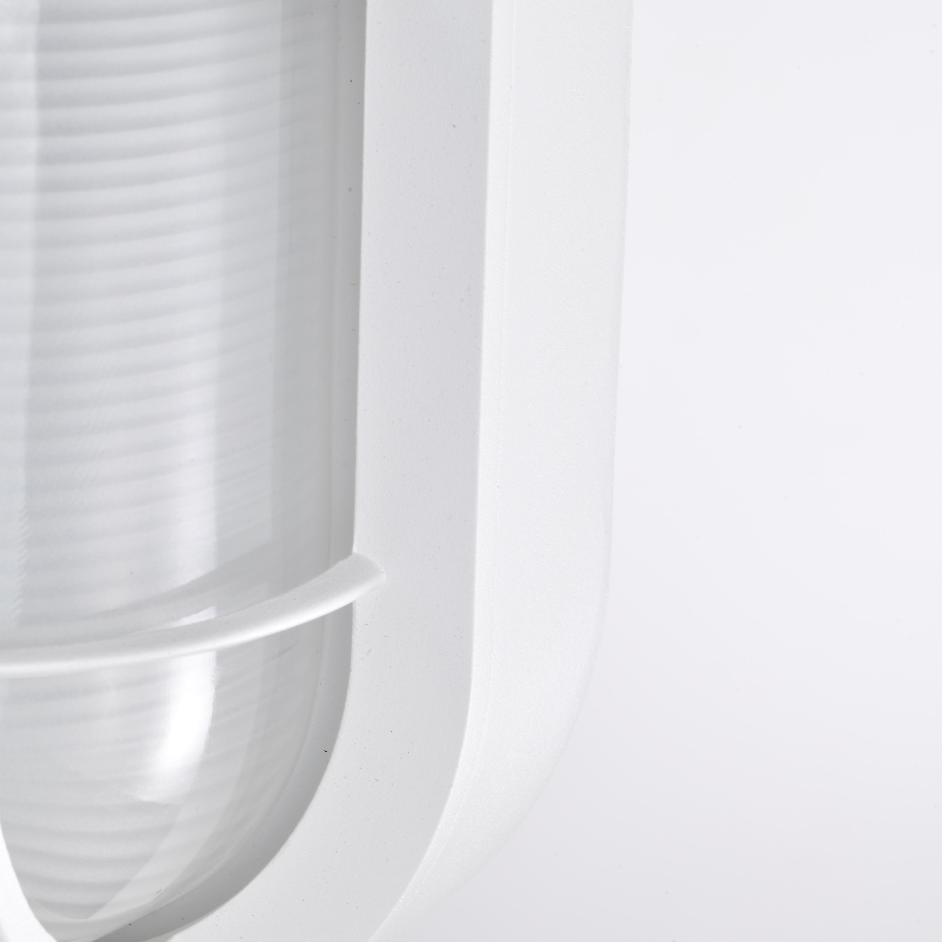 Nuvo Lighting 62/1388 LED Small Oval Bulk Head Fixture White Finish