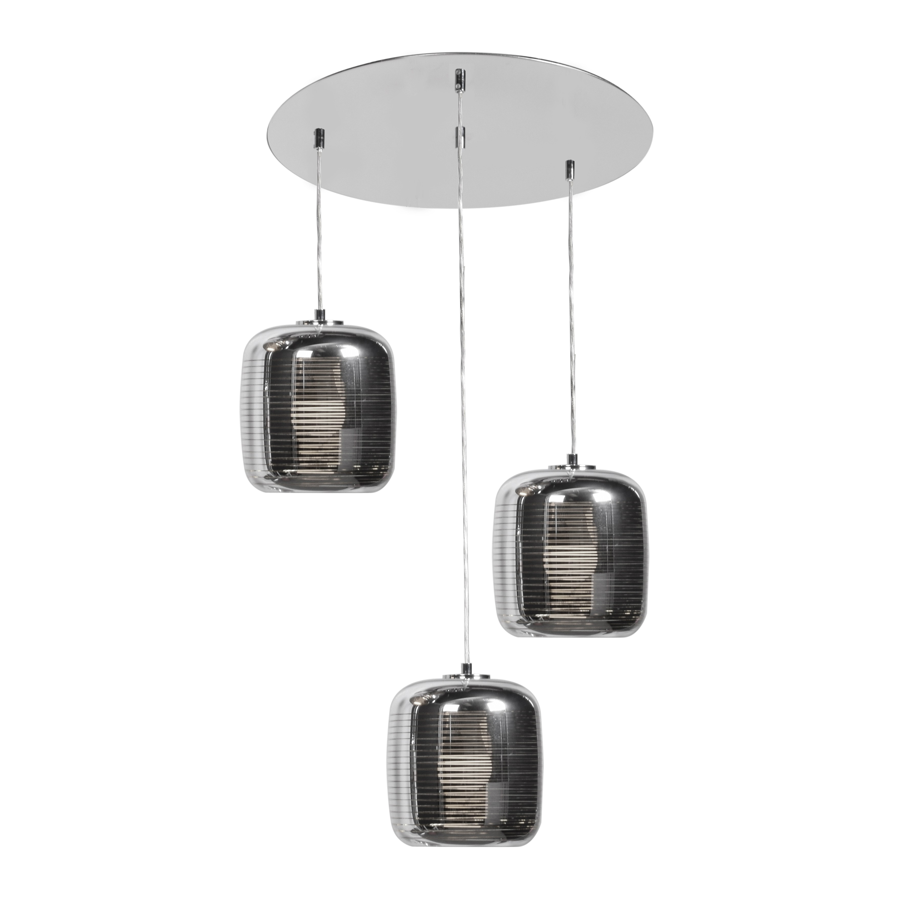 Access Lighting 62341LEDDLP-MSS/SMAMB Dor 3-Light Pendant