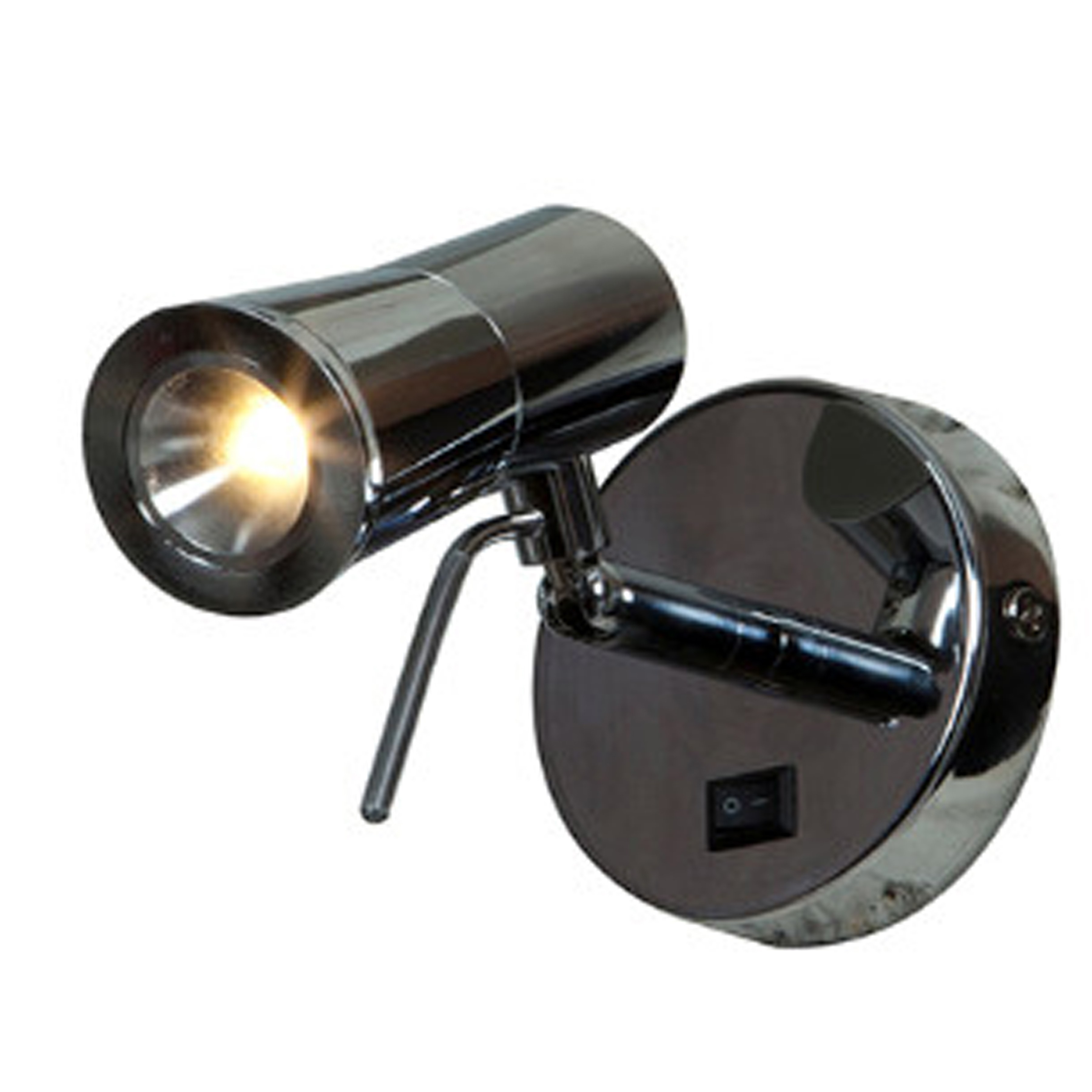 Access Lighting 70018LED-CH Cyprus 2 LED Plug-In Headboard Lamp