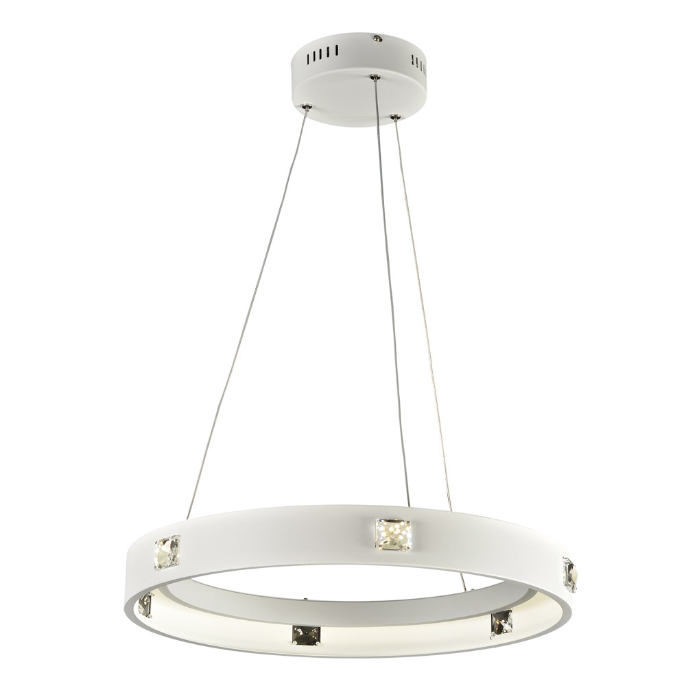 PLC Lighting 87824WH LED Light Pendant Lumium Collection