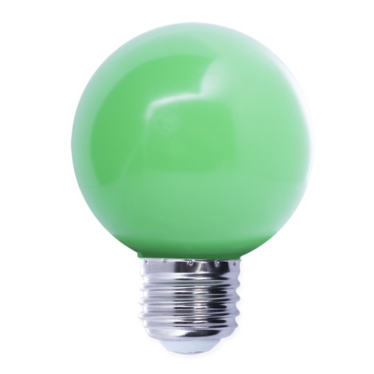 Bulbrite 770152 | 1 Watt Ambient LED Color Light G14 Bulb, Green