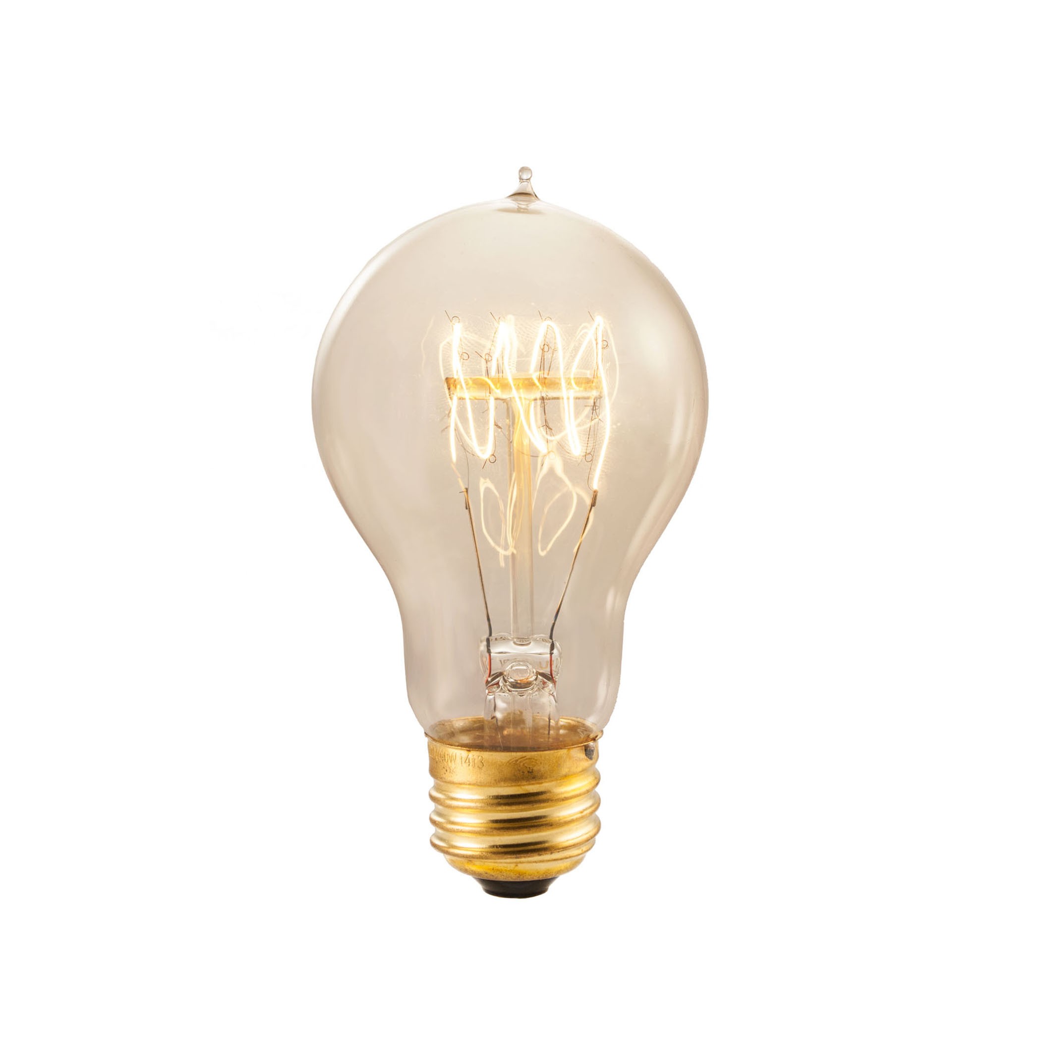 Bulbrite 136020 | NOS60-VICTOR 60 Watt Incandescent Nostalgic Victor Loop A19, Medium Base ...