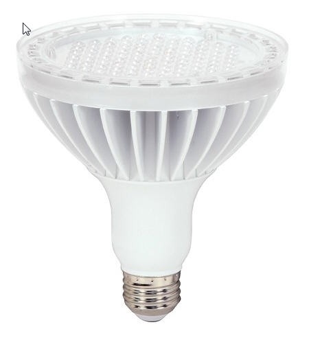 KolourOne Satco S8979 17PAR38/LED/40/5000K/WH 2.0 Satco 17-Watt PAR38 ...