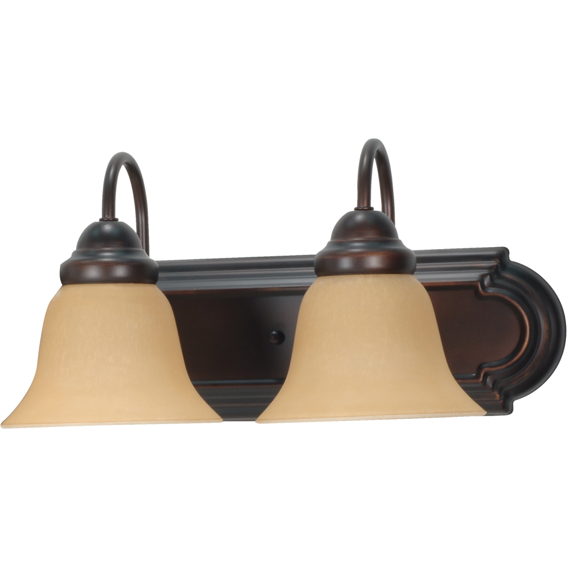 Nuvo Lighting 60/1264 Ballerina 2 Light 18 inch Vanity with Champagne ...