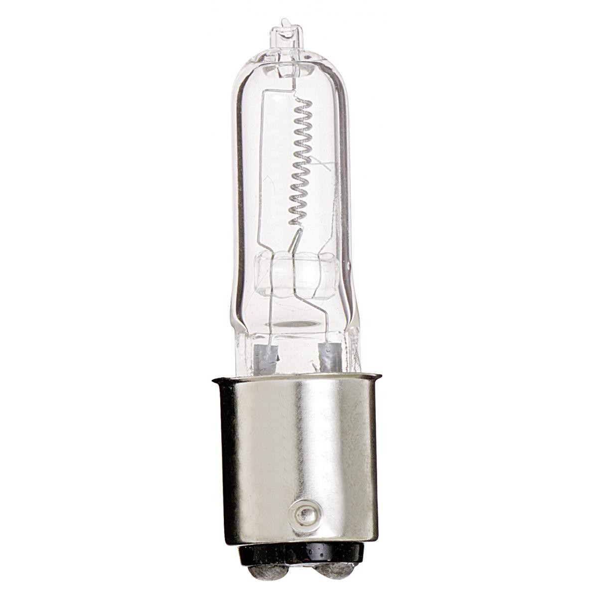 Satco S1979 35Q/CL/DC 35 Watt T4 Halogen Bulb Clear Double Contact 120 ...