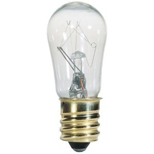 Satco|Nuvo S4717 | Satco 6 Watt S6 Light Bulb 6S6 130 Volt Candelabra ...