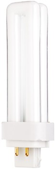 Satco S6732 Satco CF13DD/E/841 13 Watt T4 G24Q-1 4-Pin Base 4100K Dulux D Ecologic Compact ...