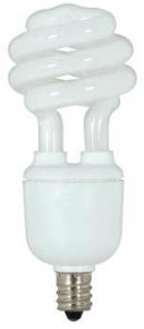 Satco S7363 Satco 9 Watt 120 Volt T2 Ultra Mini Spiral E12 Candelabra ...