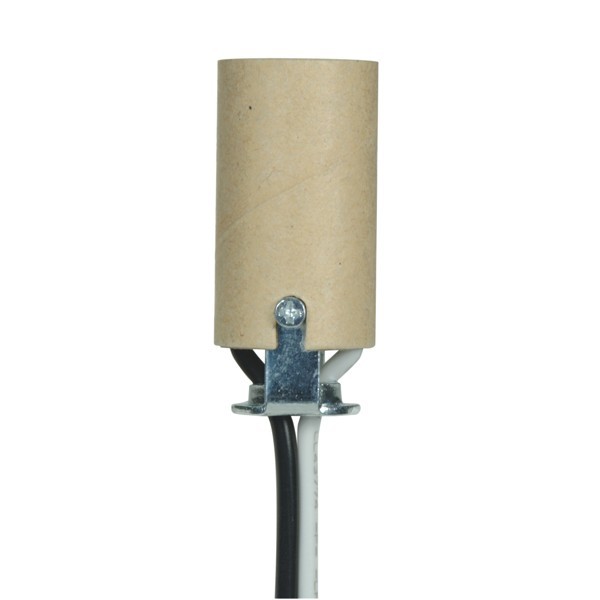 SATCO | 80/1653 | 80-1653-s | Porcelain Candelabra Socket with 24" Leads