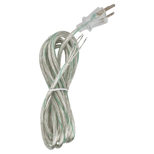 Satco 90/2312 Satco Heavy Duty 3 Prong Molded Plug Grounded 10FT Cord Set