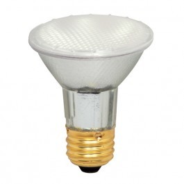 Satco S4208 Satco 39-Watt PAR20 130-Volt Halogen Light Bulbs