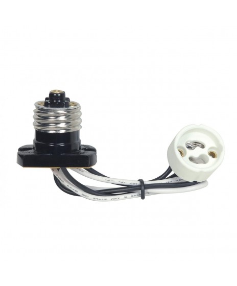 Socket Extenders & Outlet Adapters for Candelabra and Medium Base Bulbs