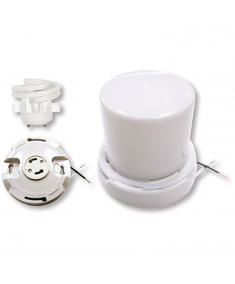 Keyless Light Fixture | Porcelain | Phenolic | Lighting2LightBulbs.com