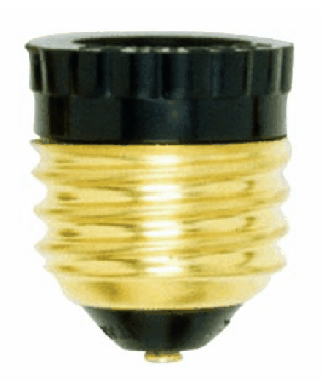 Socket Extenders & Outlet Adapters for Candelabra and Medium Base Bulbs