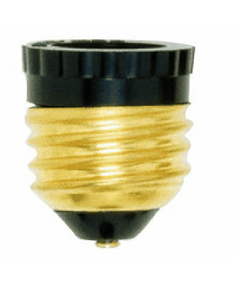 Socket Extenders & Outlet Adapters for Candelabra and Medium Base Bulbs