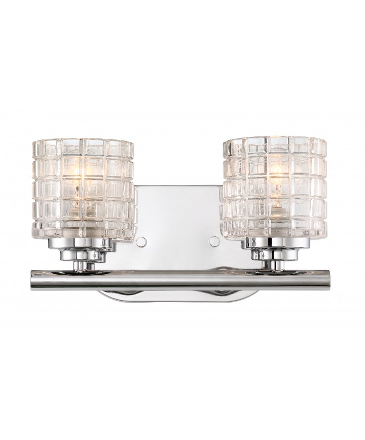 Nuvo Lighting 60/6442 Votive 2 Light Vanity With Clear Glass