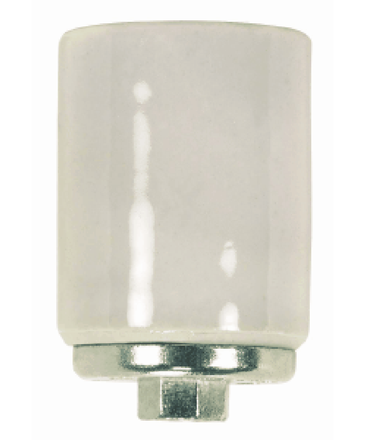 Satco 90/429 Keyless Porcelain Mogul Base Socket E39 With Metal 1/4 IP Cap