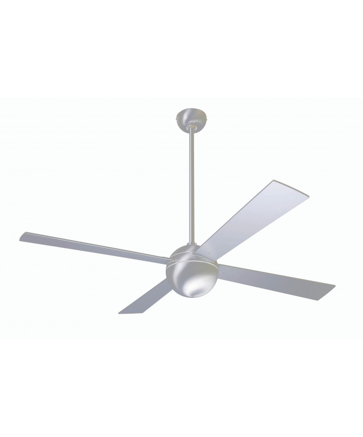 Modern Fan Company BAL-BA-52-MP-NL-002 Ball Brushed Aluminum Ceiling Fan