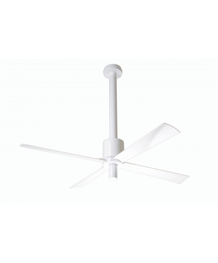 Modern Fan Company PEN-GW-50-AL-NL-004 Pensi Gloss White Ceiling Fan