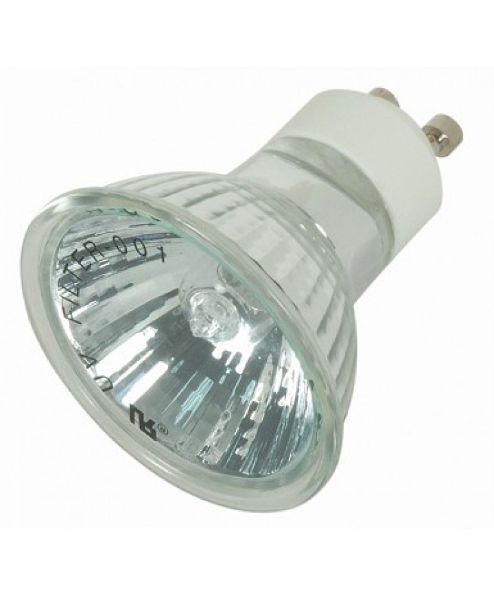 Satco S4194 50MR16/EXN/ALU/GU10 50 Watt 120 Volt MR16 GU10 Dimmable ...