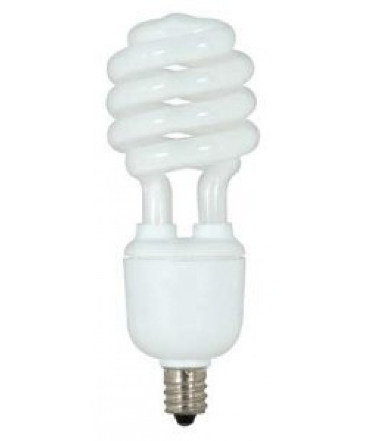 Satco S7365 Satco 13 Watt 120 Volt T2 Ultra Mini Spiral E12 Candelabra ...